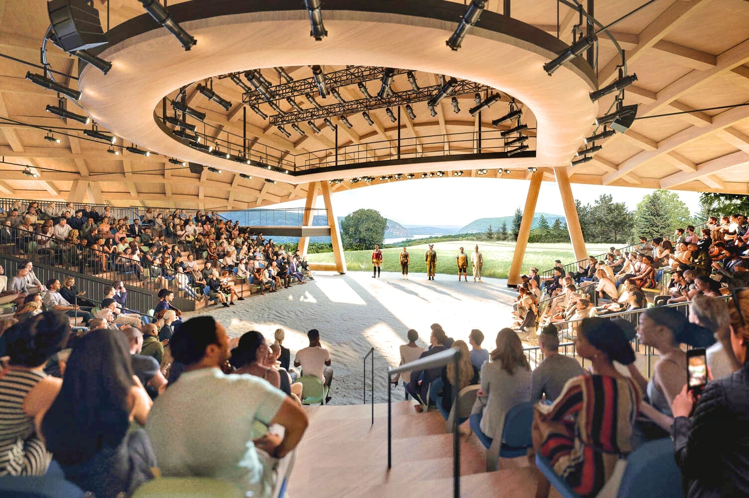 Shakespeare on the Hudson: New York's Groundbreaking Timber Theater ...