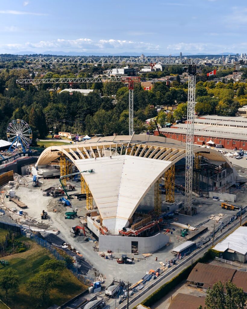 World's Largest Free-Span Mass Timber Roof to Host FIFA Festival | Wood ...