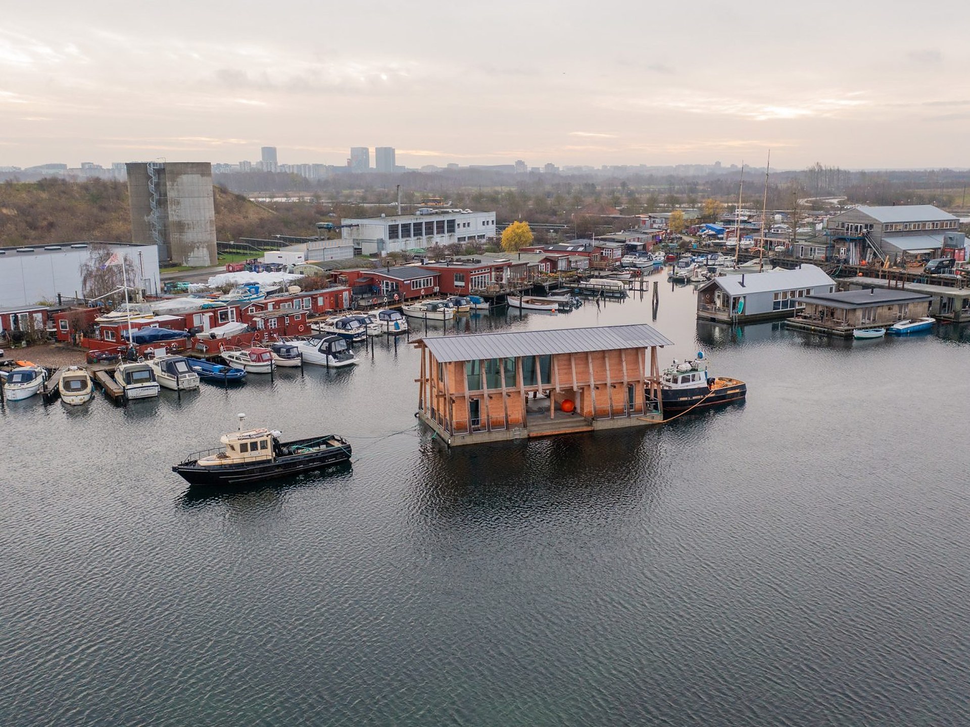Copenhagen Floats Timber Public Space Over Paper Island | Wood Central