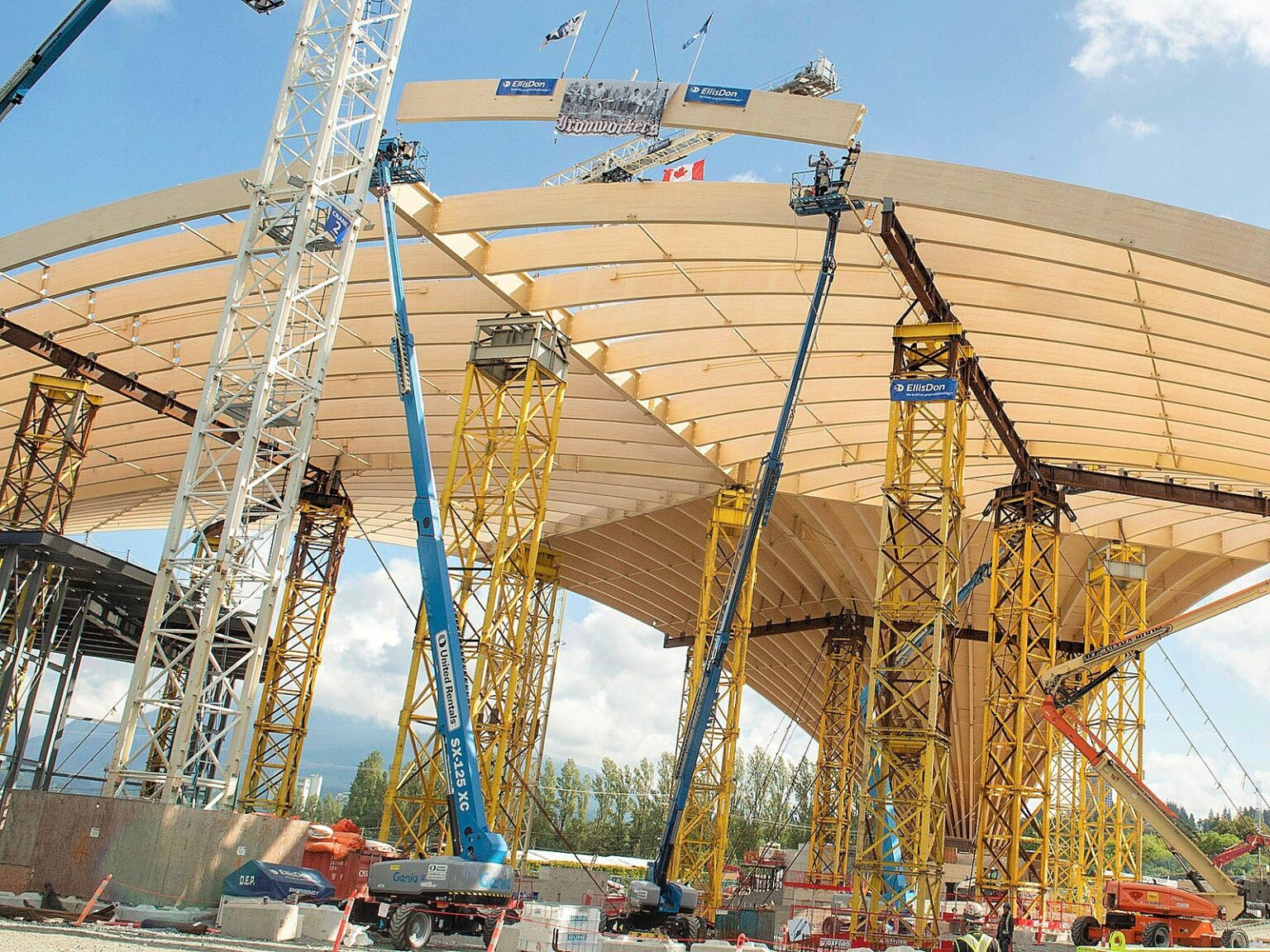 Vancouver's 105m Timber Roof Opens Ahead of World Cup | Wood Central