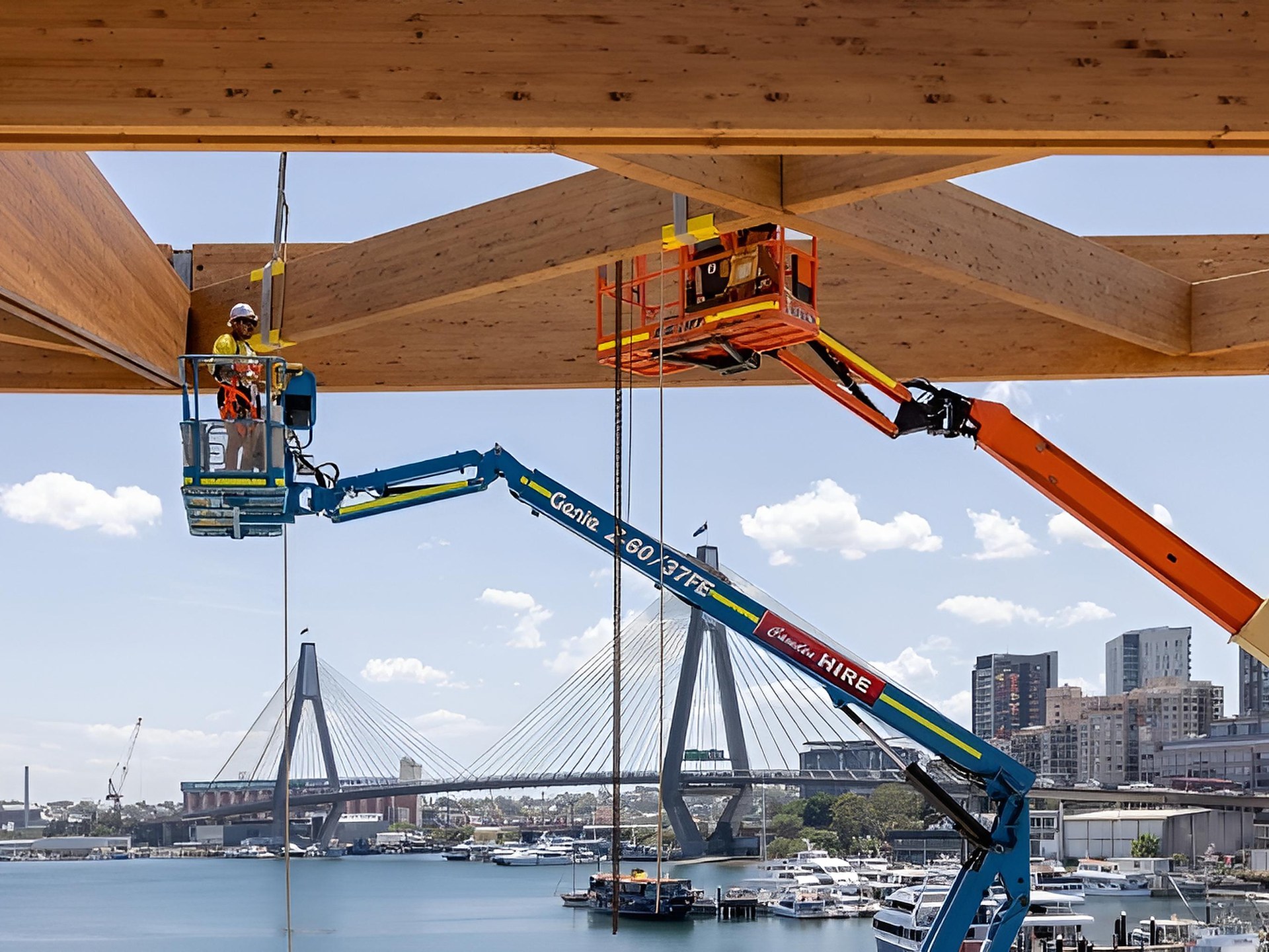 Sydney Fish Market Glulam Roof Shipped From the Dolomites | Wood Central